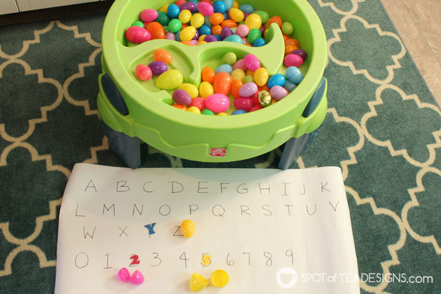 Easter Egg Letter Hunt Activity - Spot of Tea Designs