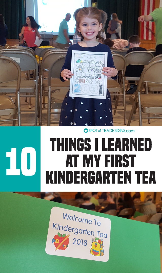 10 Things I Learned from my First Kindergarten Tea - Spot of Tea Designs