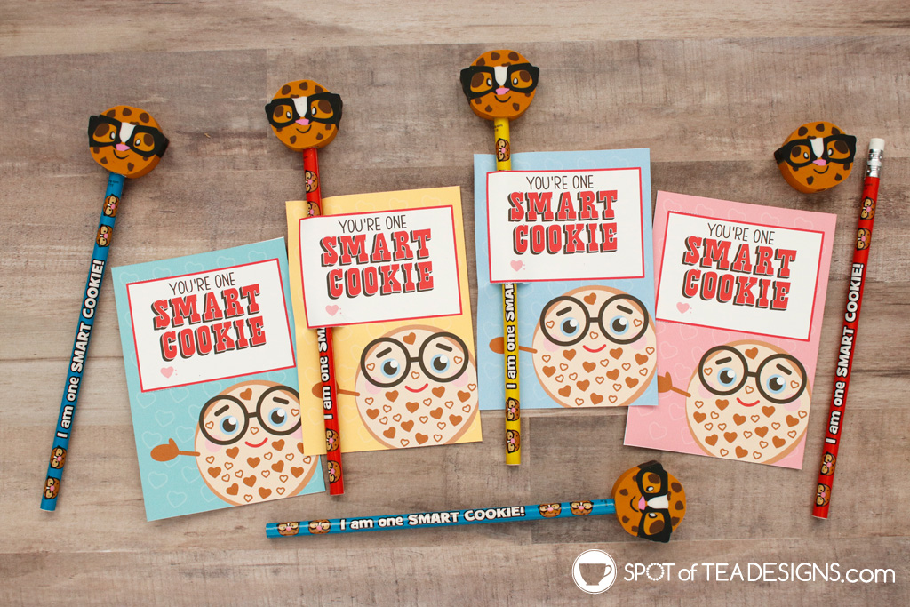 Smart Cookie Printable Pencil Holders - Spot of Tea Designs