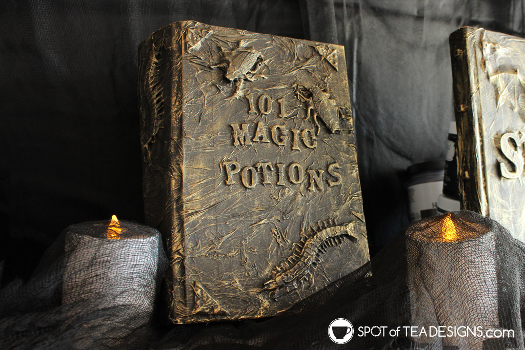 How to Make Your Own Spell Books - Spot of Tea Designs