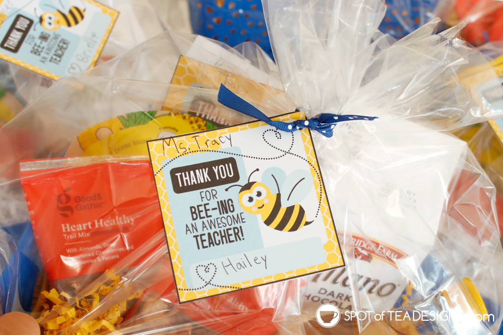 Beeing Awesome Teacher Appreciation Printables - Spot of Tea Designs